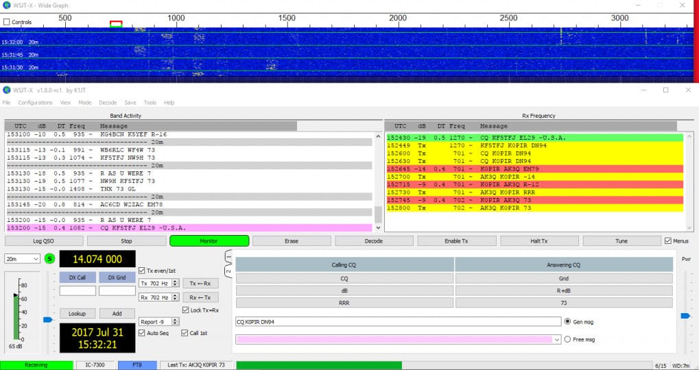 WSJT-X and the Icom 7300 the Easy Way - Super Simple! Ham Radio with K0PIR