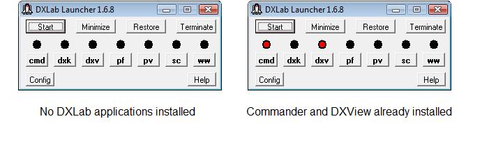 DXLab Suite Automatic Installation Using Launcher - Installing Commander & DXKeeper