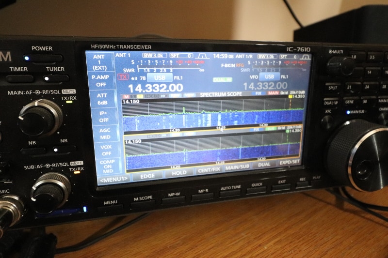 Icom 7610 Diversity Reception Tips and How To